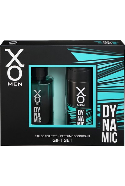 XO Dynamic Erkek Parfüm Seti 100 ml EDT + 125 ml Deodorant XO Dynamic Erkek Parfüm Seti 100 ml EDT + 125 ml Deodorant
