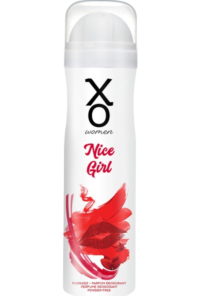 XO Nice Girl Kadın Deodorant 150 ml XO Nice Girl Kadın Deodorant 150 ml