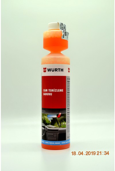 Würth Cam Temizleme Sabunu 250 ml