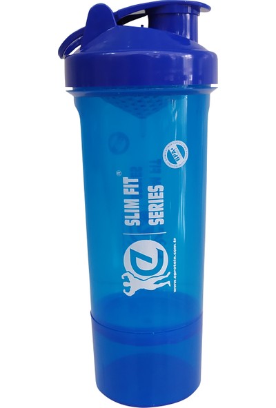 Eproteın Slım Fıt Serıes Fıtness Shaker 400 ml Mavi Eproteın Slım Fıt Serıes Fıtness Shaker 400 ml Mavi