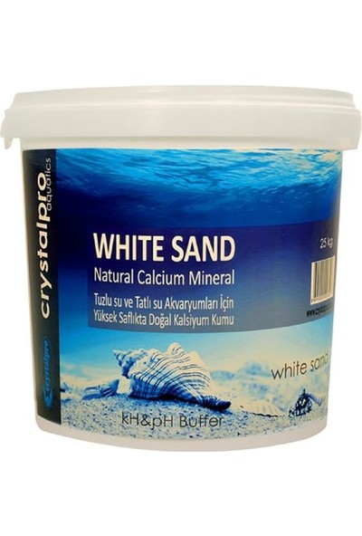 Crystalpro White Sand Kum 12 Kg Crystalpro White Sand Kum 12 Kg