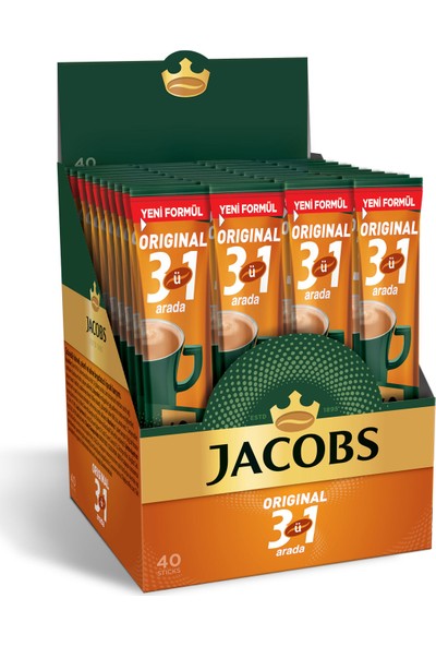 Jacobs 3ü1 Arada 40'lı Kutu Jacobs 3ü1 Arada 40'lı Kutu