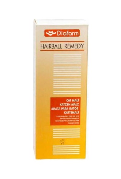 Diafarm Hairball Remedy Malt Paste 100Gr Diafarm Hairball Remedy Malt Paste 100Gr