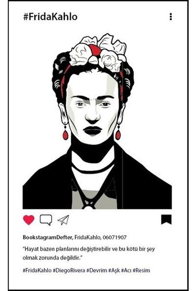 Frida (Grafiti) - Bookstagram Defter