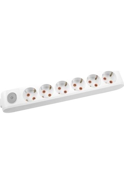 Viko Multi-Let Altılı Priz Anahtarlı Topraklı Çocuk Korumalı Klemensli-Beyaz 90117600 Viko Multi-Let Altılı Priz Anahtarlı Topraklı Çocuk Korumalı Klemensli-Beyaz 90117600