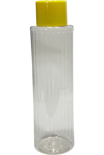 Boş Pet Şişe Ambalaj 400 ml Kolonya Şişesi 5 Adet Takım