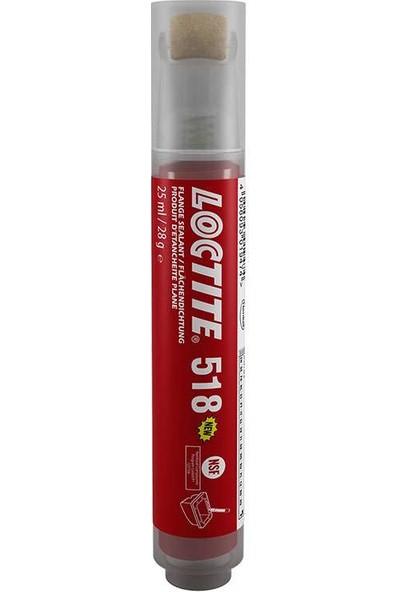 Loctite 518 25 ml Fırça Uçlu Sızdırmazlık Ürünü Loctite 518 25 ml Fırça Uçlu Sızdırmazlık Ürünü