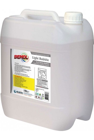 Bemol Light Bubble Hijyenik Köpük El Sabunu 5 kg Bemol Light Bubble Hijyenik Köpük El Sabunu 5 kg