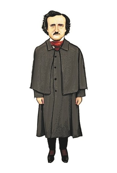 Edgar Allan Poe - Lazer Kesim Ayraç Edgar Allan Poe - Lazer Kesim Ayraç