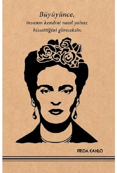 Frida Kahlo 1 - Kraft Defter