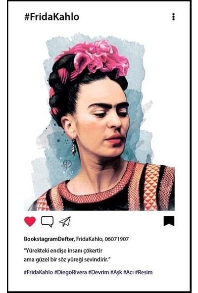 Frida (Profil) - Bookstagram Defter