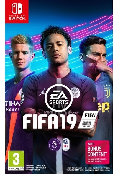 Nintendo Switch Fifa 19 Oyunu