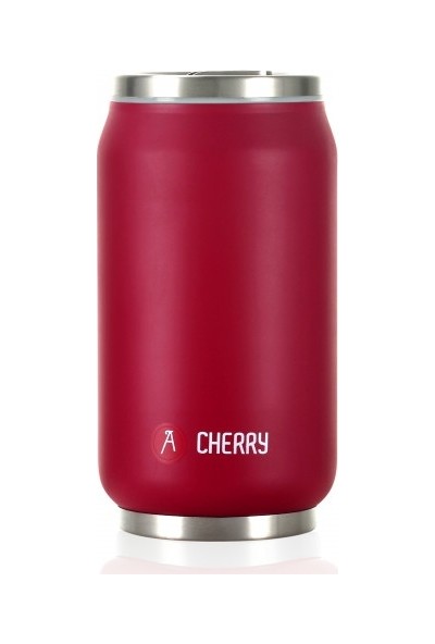 Les Artistes Paris 0.28L Mat Kırmızı Termos Mug