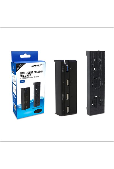 Dobe Ps4 Slim Soğutucu Fan + USB Hub TP4-896