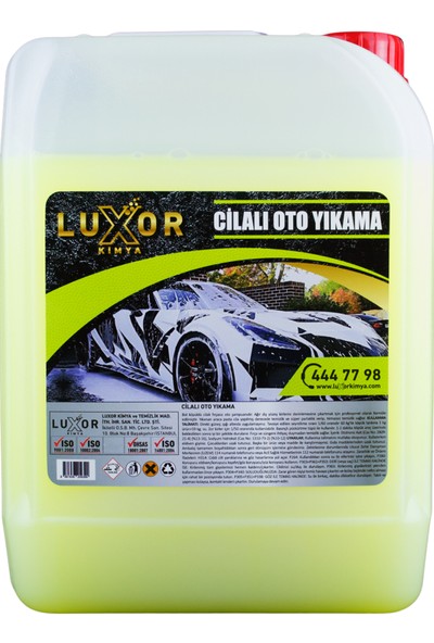 Luxor Kimya Cilalı Oto Şampuanı 20 Kg