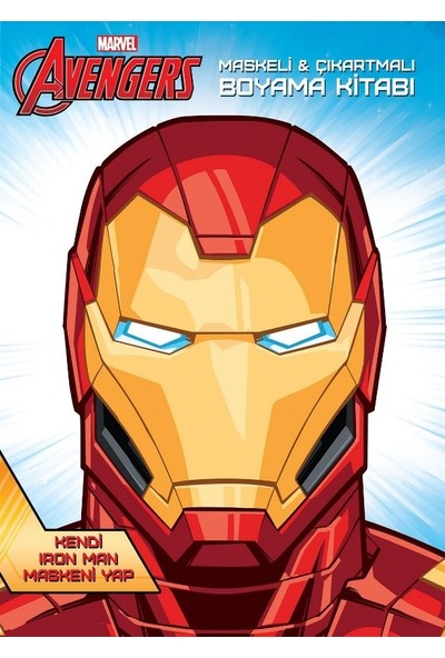 Marvel Avengers Maskeli Ve Çıkartmalı Boyama Kitabı Marvel Avengers Maskeli Ve Çıkartmalı Boyama Kitabı