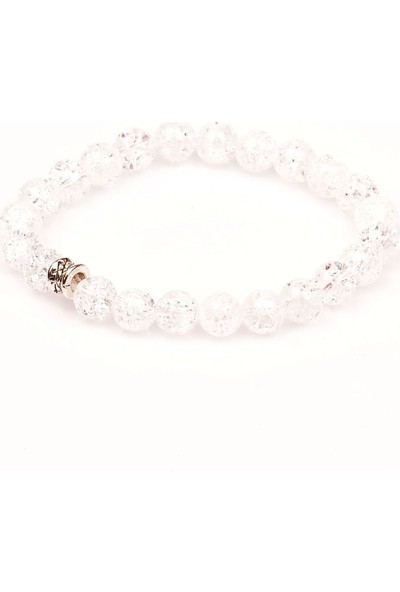 Taş Sandığı Necef Taşı Bileklik ( 8 Mm )