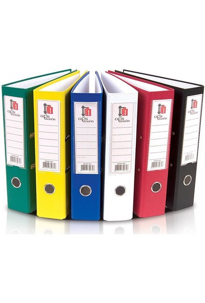 Ofis Klasör Geniş Klasör 6'lı Mavi