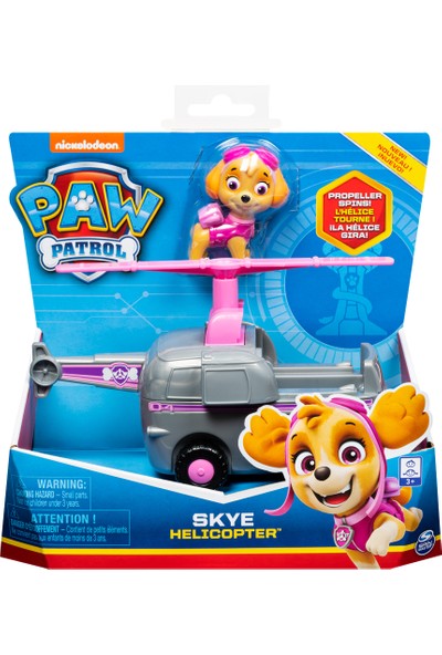 Paw Patrol Görev Aracı Ve Kahramanlar Skye