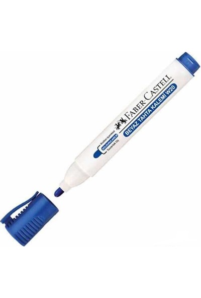 Faber-Castell Beyaz Tahta Kalemi Mavi 10Lu 254011 Faber-Castell Beyaz Tahta Kalemi Mavi 10Lu 254011