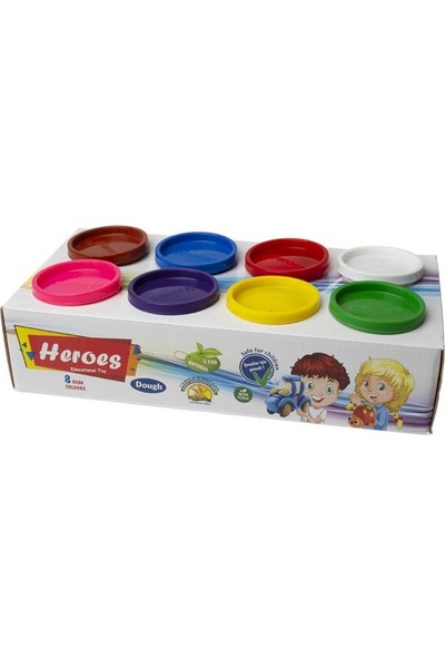 Heroes Oyun Hamuru 8 Renk Heroes Oyun Hamuru 8 Renk