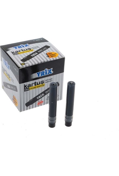 Trix T-445 Tahta Kalemi Kartuşu Siyah 36 Lı