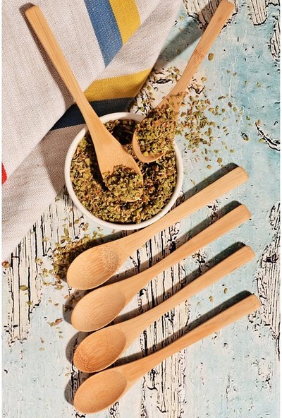 Kitchen World Bambu 6'lı Baharat Kaşık Seti