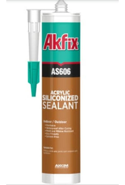 Akfix Akrilik Mastik Kahverengi