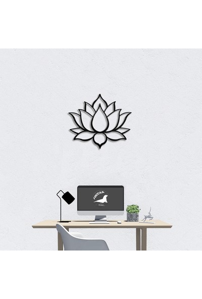 Foccaa Dizayn Lotus Çiçeği Metal Tablo Foccaa Dizayn Lotus Çiçeği Metal Tablo