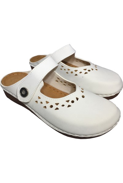 Gezer 11236 Naturella Keten Kadın Sabo Terlik Kadın Günlük Şık Terlik