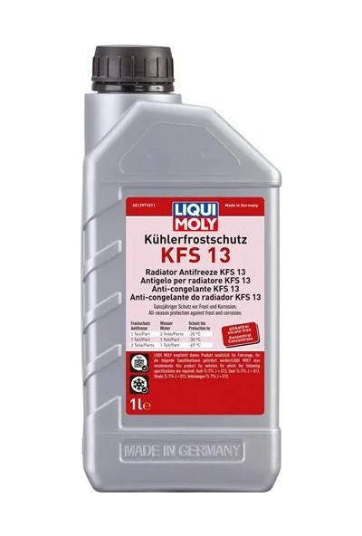 Liqui Moly Radyatör Antifrizi KFS 13 1 Lt 21139LM Liqui Moly Radyatör Antifrizi KFS 13 1 Lt 21139LM