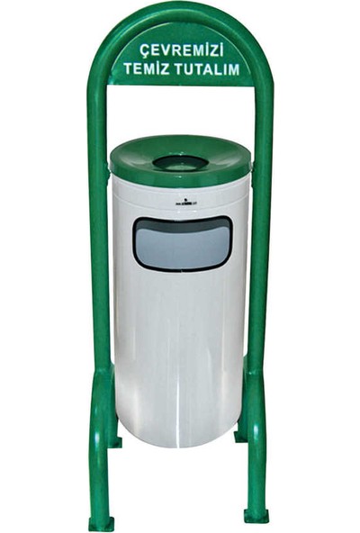 Palex 3560-3 Dört Ayaklı Bahçe Tipi Çöp Kovası Boyalı Palex 3560-3 Dört Ayaklı Bahçe Tipi Çöp Kovası Boyalı