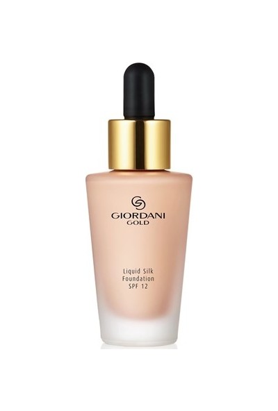 Oriflame Giordani Gold Silk Likit Fondöten Spf 12 - Porcelain 30ml. Oriflame Giordani Gold Silk Likit Fondöten Spf 12 - Porcelain 30ml.