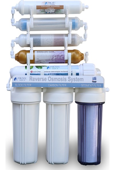 Lg Membran Teknolojisiyle Üretilmiş 12 Aşamalı Su Arıtma Cihazı