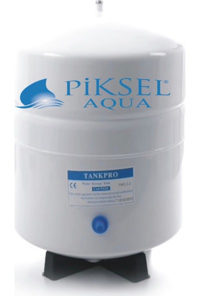 Piksel Aqua Su Arıtma Cihazı Için 12 Litre(3.2 Galon) Çelik Tank Piksel Aqua Su Arıtma Cihazı Için 12 Litre(3.2 Galon) Çelik Tank
