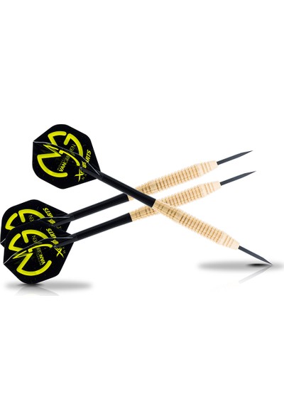 XQ Max QD7000610 Michael van Gerwen 20 gr Pirinç Çelik Uçlu 3lü Dart Oku Seti XQ Max QD7000610 Michael van Gerwen 20 gr Pirinç Çelik Uçlu 3lü Dart Oku Seti
