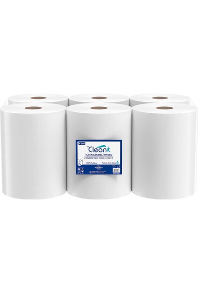 Rulopak By Clean İçten Çekmeli Havlu - 3,5 Kg Rulopak By Clean İçten Çekmeli Havlu - 3,5 Kg