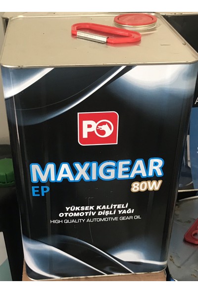 Petrol Ofisi Maxima 80W Dişli Yağı Petrol Ofisi Maxima 80W Dişli Yağı