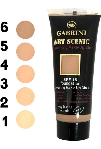 Gabrini Art Scenic Mat Fondöten 05