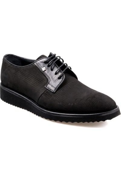 Fosco 6510 Eva Taban Siyah (39-44) Oxford Erkek Günlük Ayakkabı