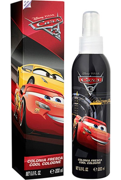 Disney Pixar Cars 3 Cologne 200 Ml Disney Pixar Cars 3 Cologne 200 Ml
