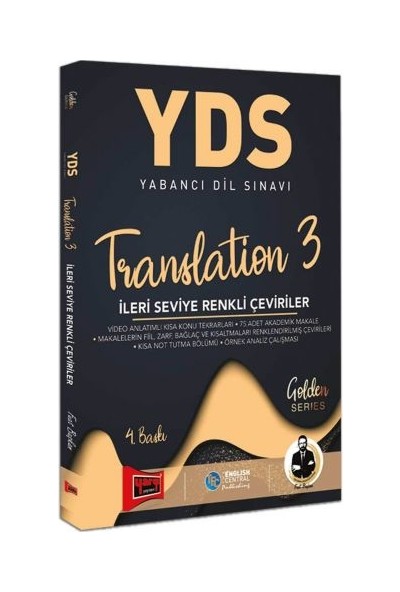 Yargı Yayınevi YDS Translation 3 İleri Seviye Renkli Çeviriler Yargı Yayınevi YDS Translation 3 İleri Seviye Renkli Çeviriler