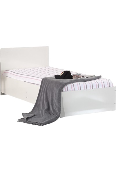 Diverso Home Karyola Tek Kişilik Ahşap Karyola 90 x 190 cm