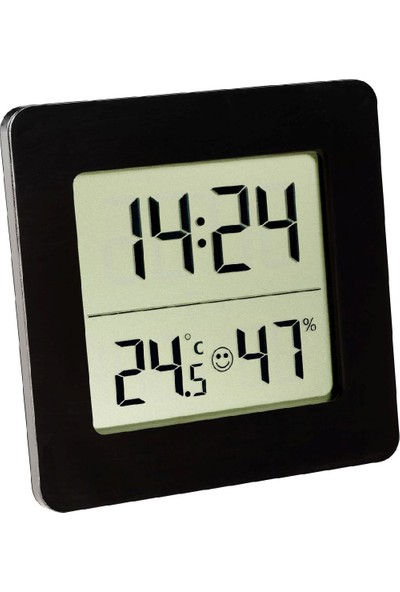 Tfa Smile Dijital Saatli Nem Ölçer Termometre Tfa Smile Dijital Saatli Nem Ölçer Termometre