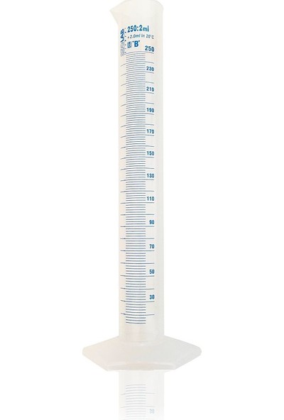 Isolab 250Ml Plastik Mezür Mavi Skala Isolab 250Ml Plastik Mezür Mavi Skala