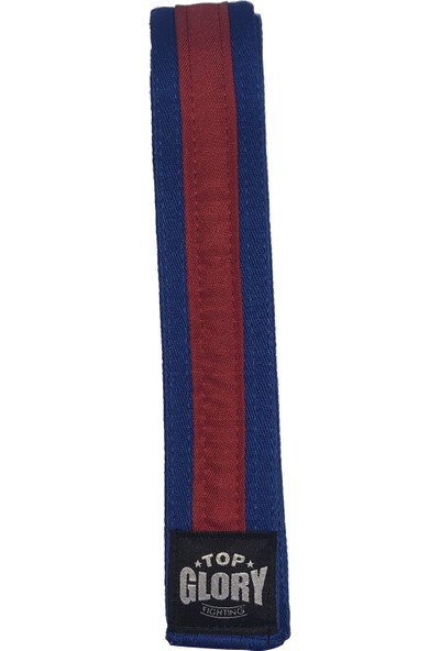 Top Glory Mavi Kırmızı Taekwondo Kuşak 200 cm