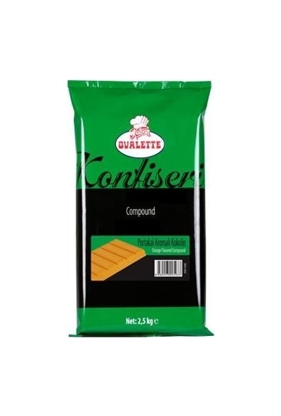 Ovalette Portakal Eritme Çikolata Konfiseri 2,5 kg Ovalette Portakal Eritme Çikolata Konfiseri 2,5 kg