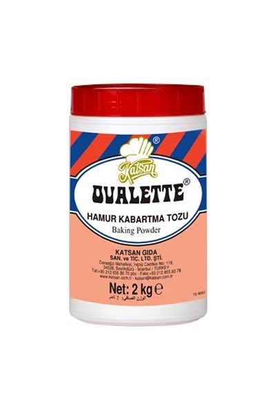 Ovalette Kabartma Tozu 2 kg Ovalette Kabartma Tozu 2 kg