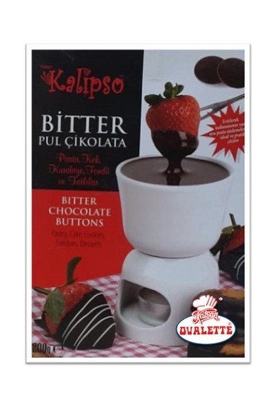 Ovalette Bitter Kuvertür Çikolata 200 gr Ovalette Bitter Kuvertür Çikolata 200 gr