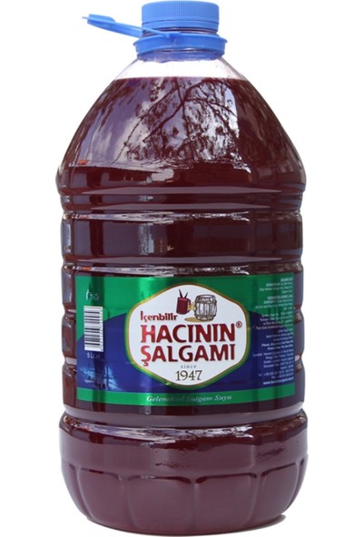Hacının Şalgamı 5 lt Taneli Şalgam Suyu AcısızDoğal ve Katkısız